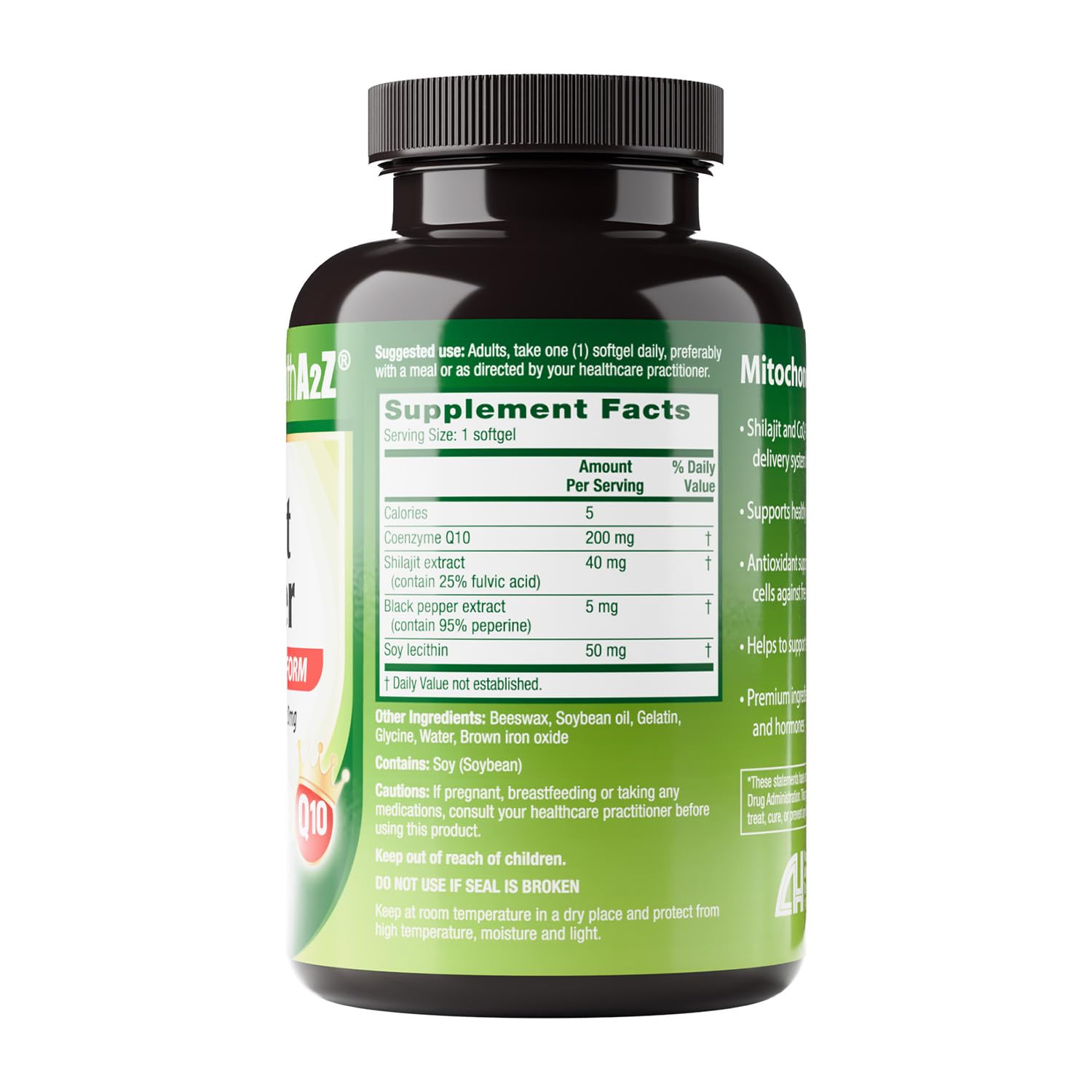healtha2z coq10 supports heart health