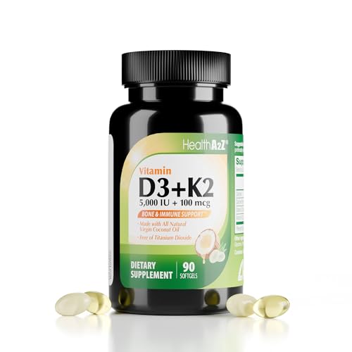 HealthA2Z Vitamin D3 softgels
