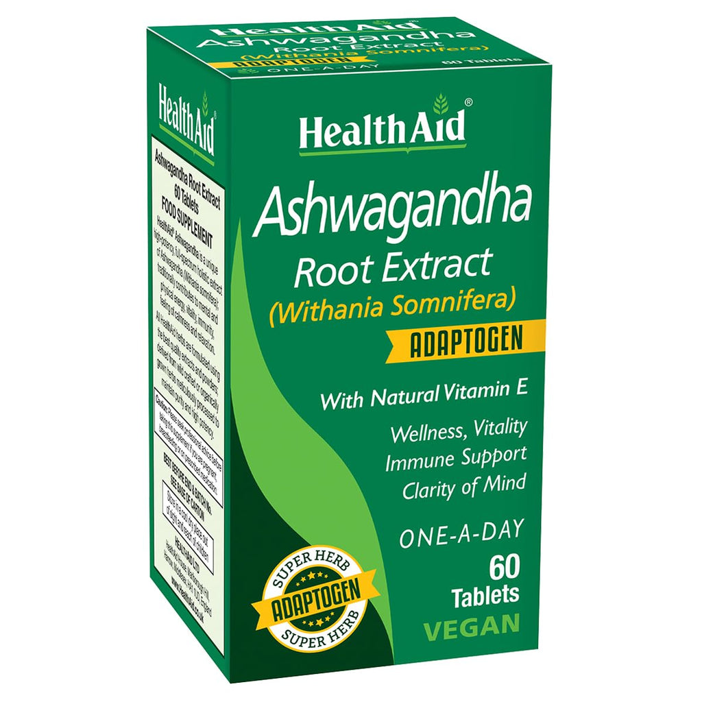 HealthAid Ashwagandha stress relief tablets