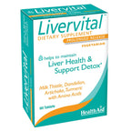 HealthAid LiverVital herbal support tablets