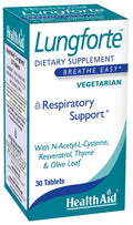 HealthAid LungForte antioxidant support tablets