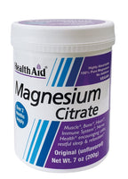 HealthAid Magnesium Citrate powder benefits