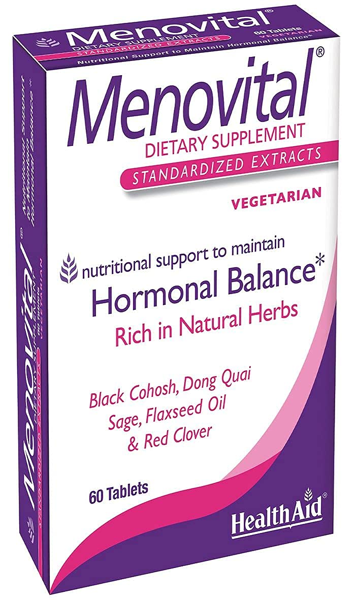 HealthAid Menovital menopause relief tablets