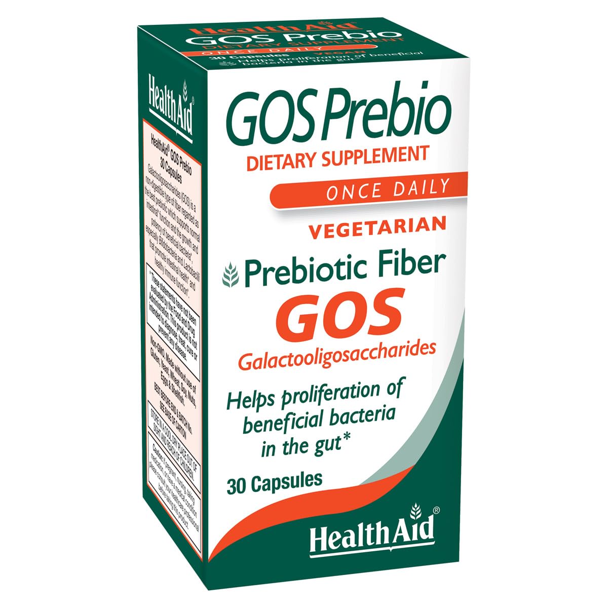 HealthAid prebiotic fiber capsules