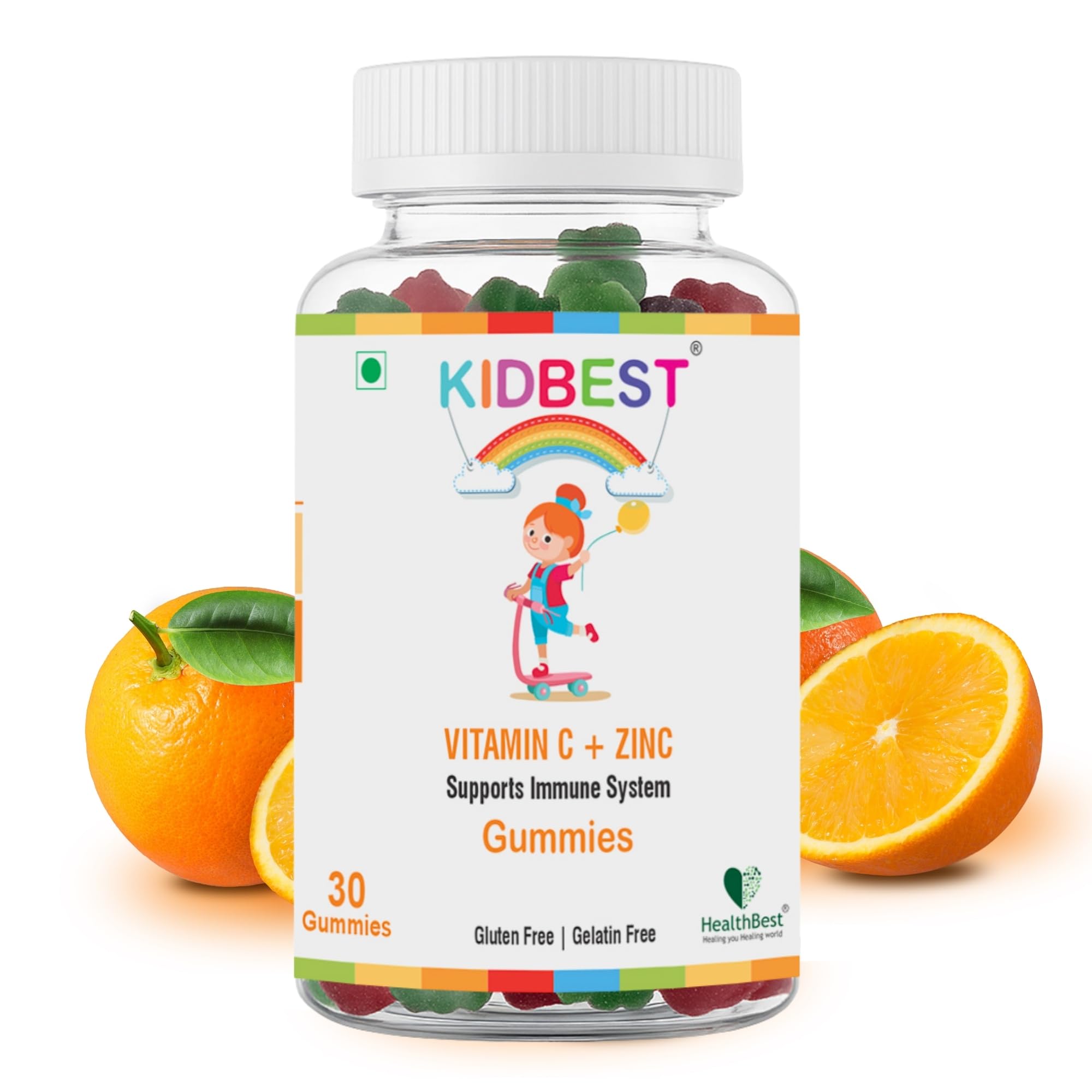 HealthBest Kidbest vitamin C gummies