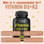 Healthdose vitamin D3 K2 combo