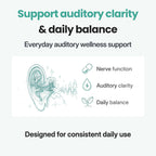 Healthear auditory wellness supplement tablets