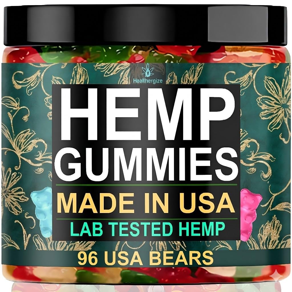 Healthergize hemp gummies for restful sleep