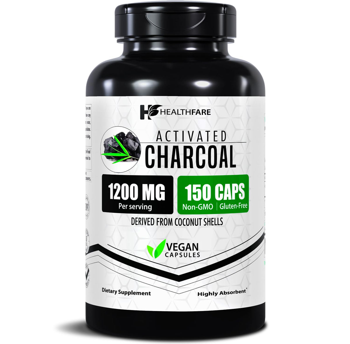 Healthfare activated charcoal capsules