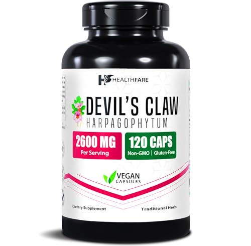 Healthfare Devils Claw Root capsules for joints