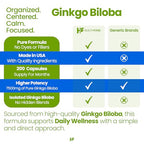 Healthfare Ginkgo Biloba vegan capsules