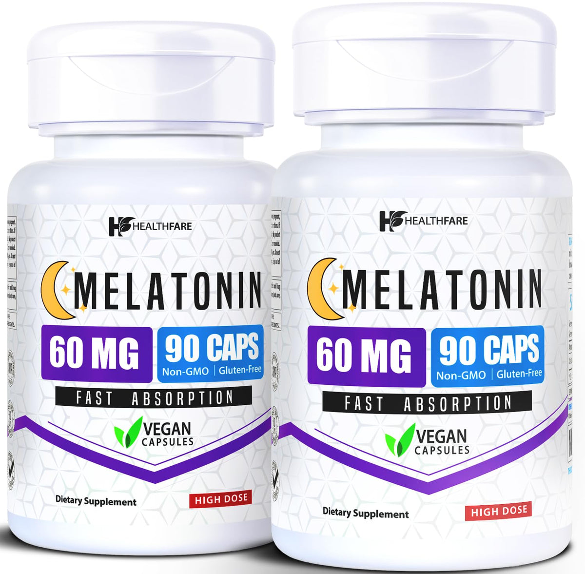 HealthFare melatonin capsules for sleep