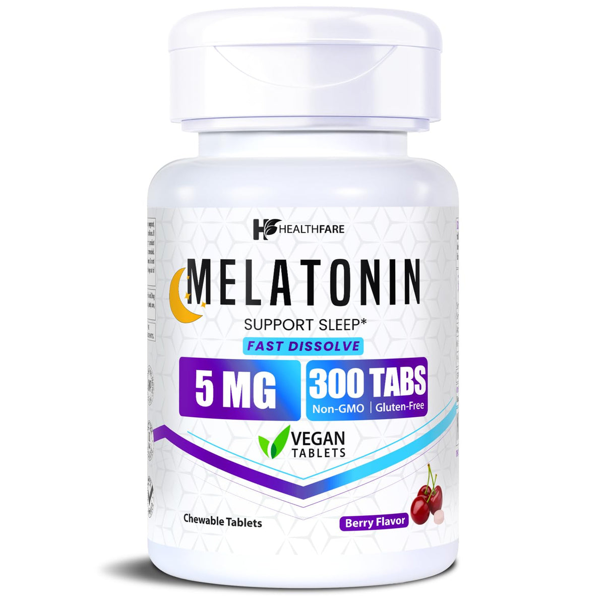 HealthFare melatonin fast dissolve tablets