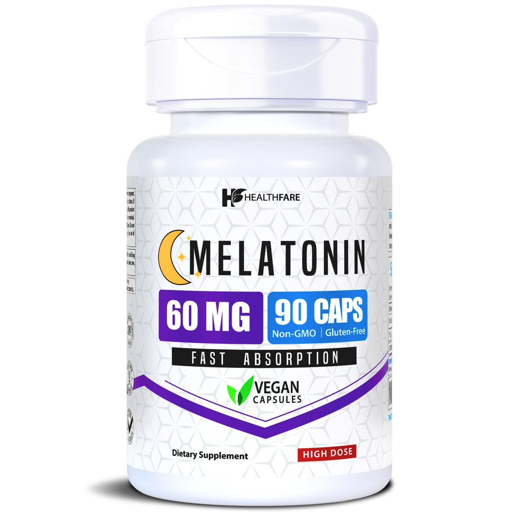 Healthfare melatonin sleep support capsules