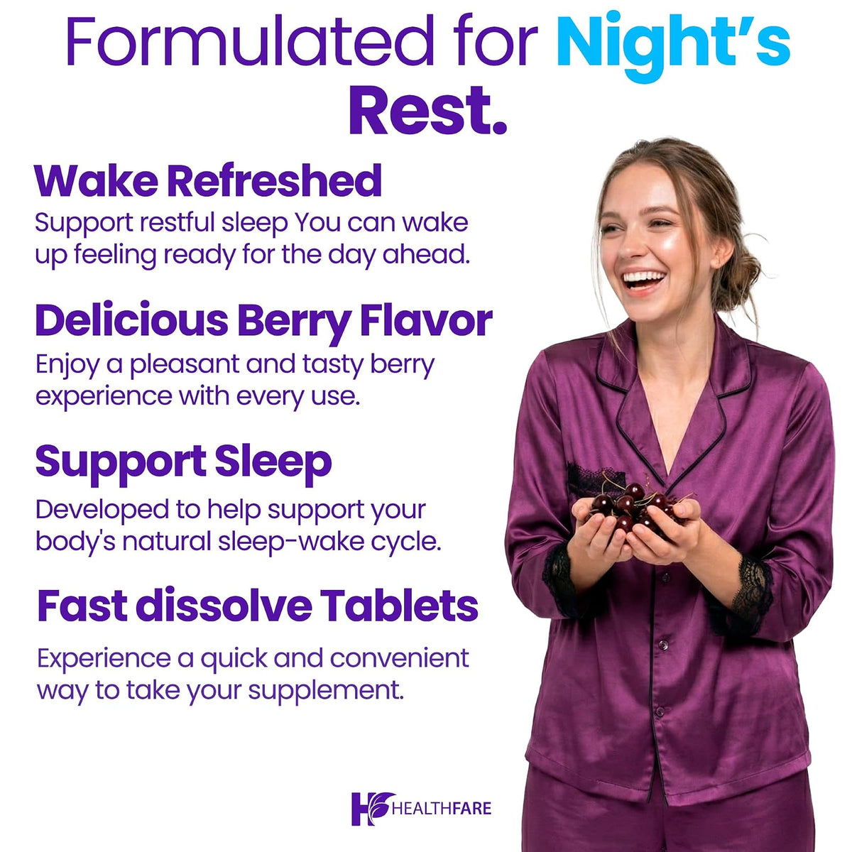 HealthFare sleep blend for relaxation