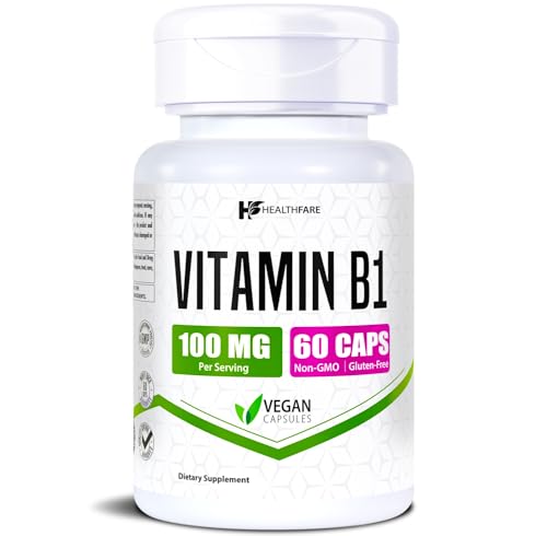 Healthfare Vitamin B1 100 mg capsules
