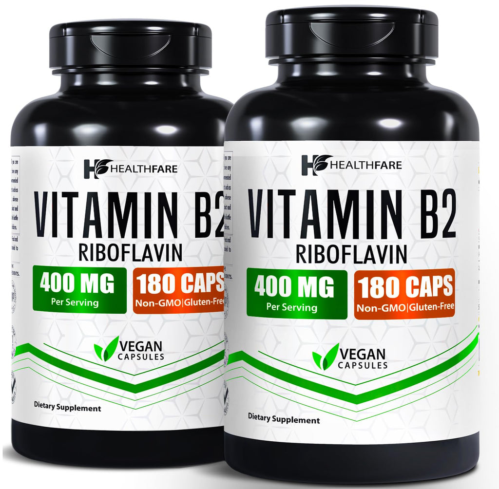 Healthfare Vitamin B2 for energy support