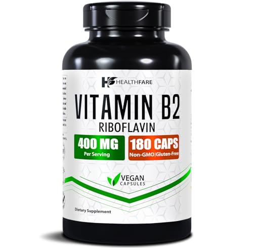 Healthfare Vitamin B2 riboflavin capsules