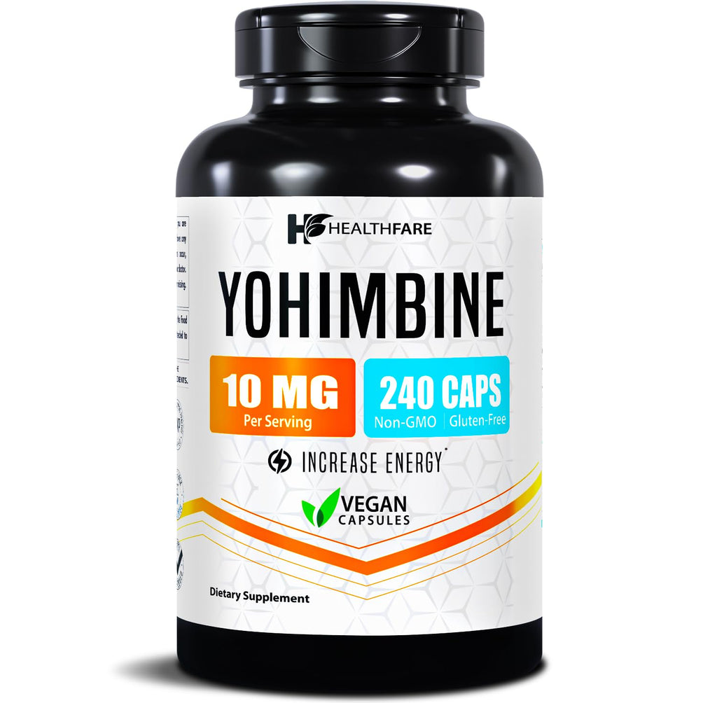 Healthfare Yohimbine HCL vegan capsules