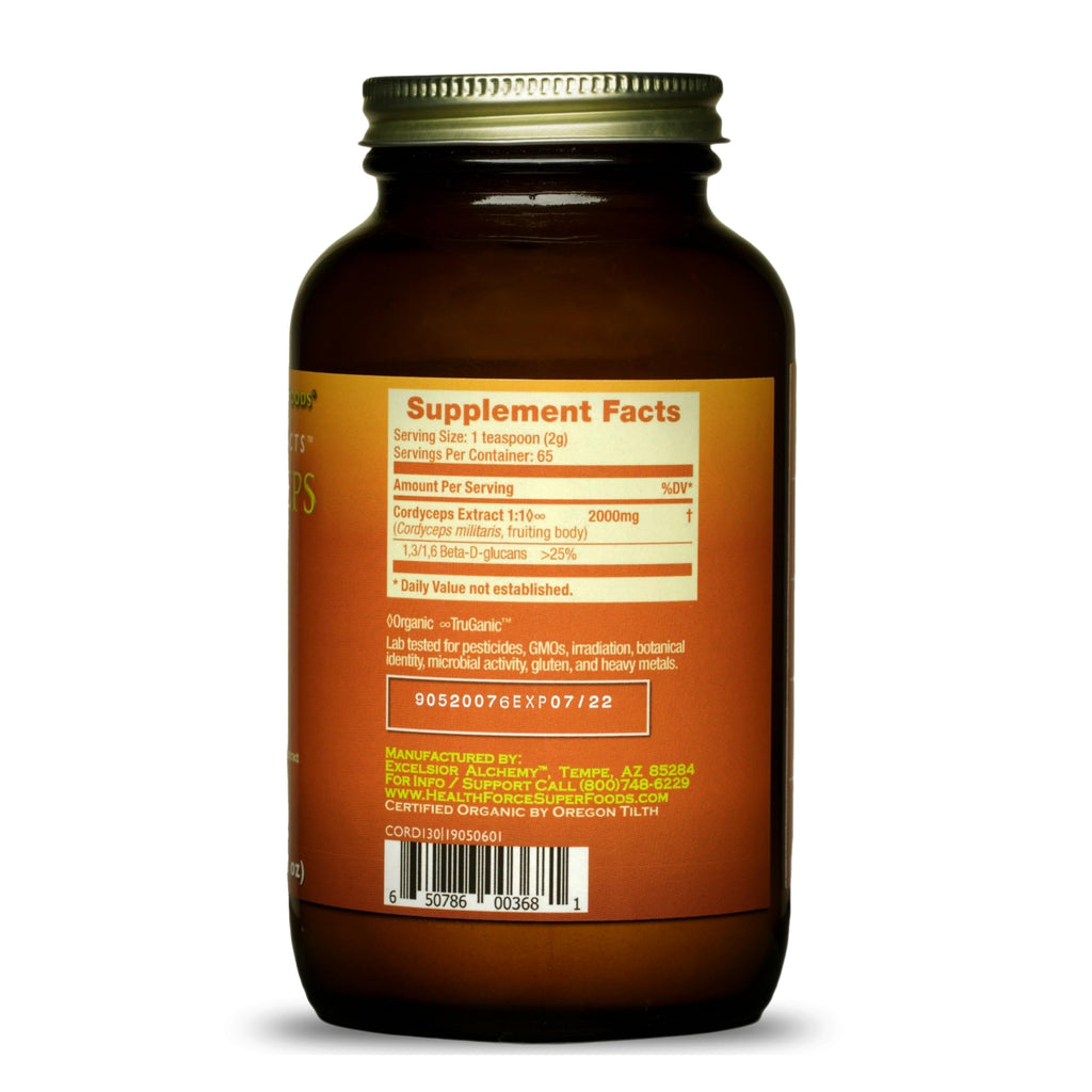HEALTHFORCE superfoods cordyceps powder