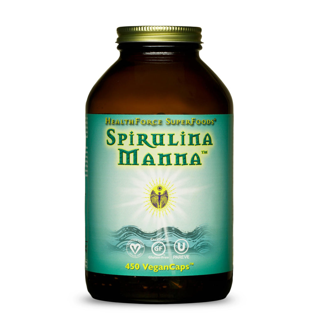 HEALTHFORCE SUPERFOODS spirulina vegan capsules