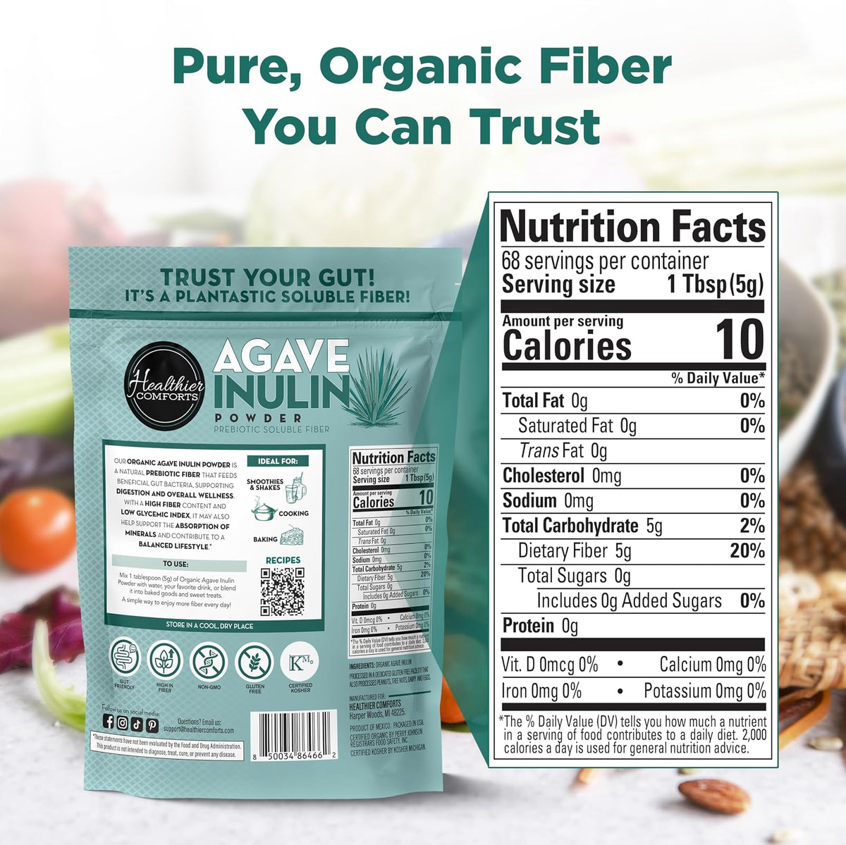 Healthier Comforts inulin for wellness