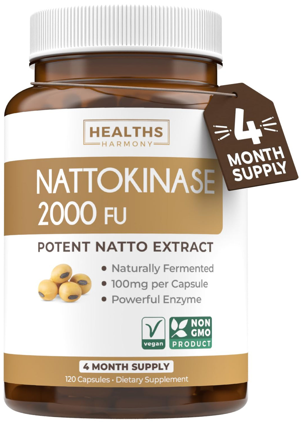 Healths Harmony digestive enzymes capsules