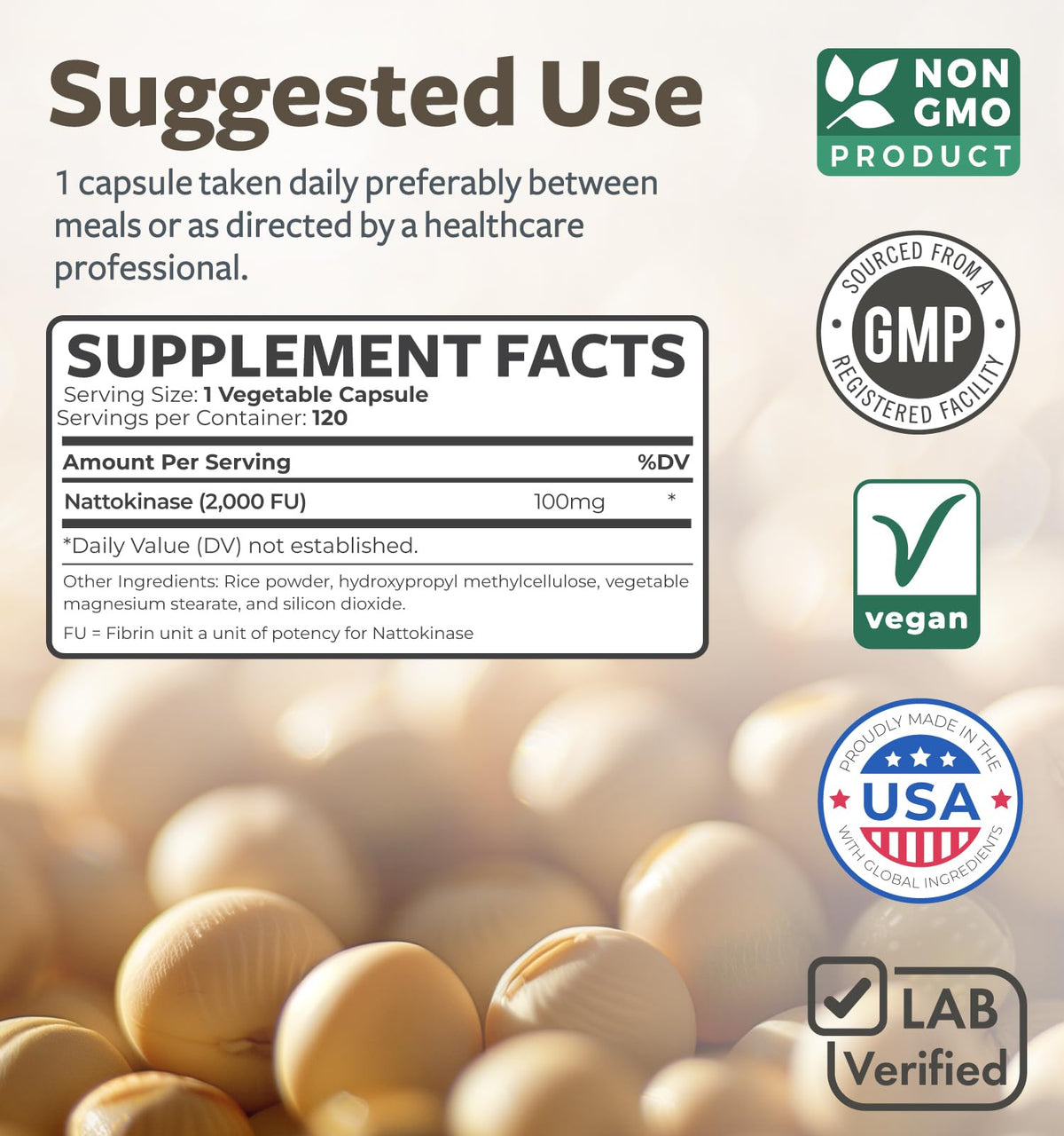 Healths Harmony Nattokinase capsules benefits