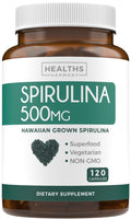 Healths Harmony spirulina vegan capsules