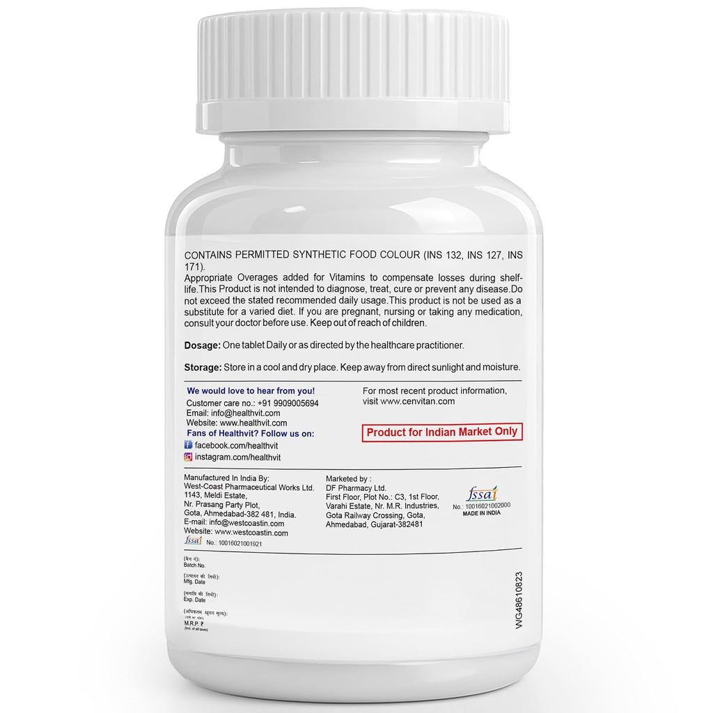 Healthvit Cenvitan Men complete dietary supplement