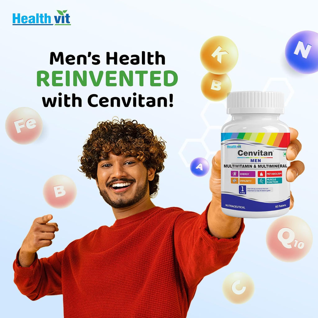 Healthvit Cenvitan Men essential nutrients blend