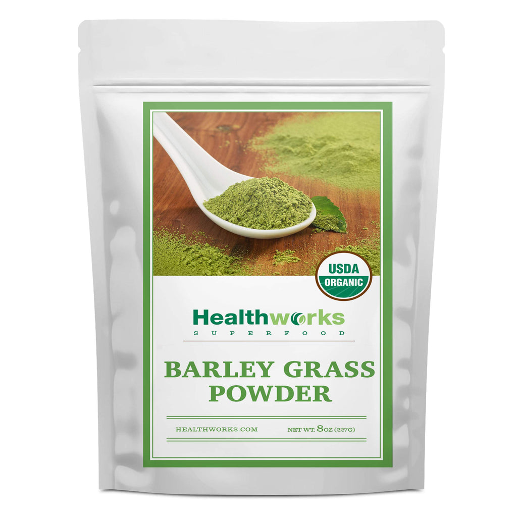 Healthworks organic barley grass powder
