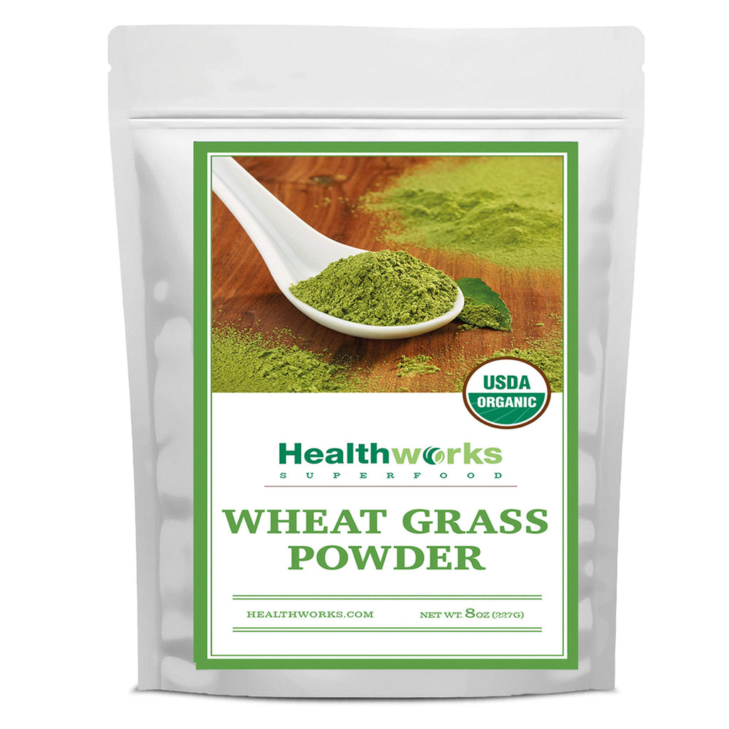Healthworks organic wheatgrass powder benefits