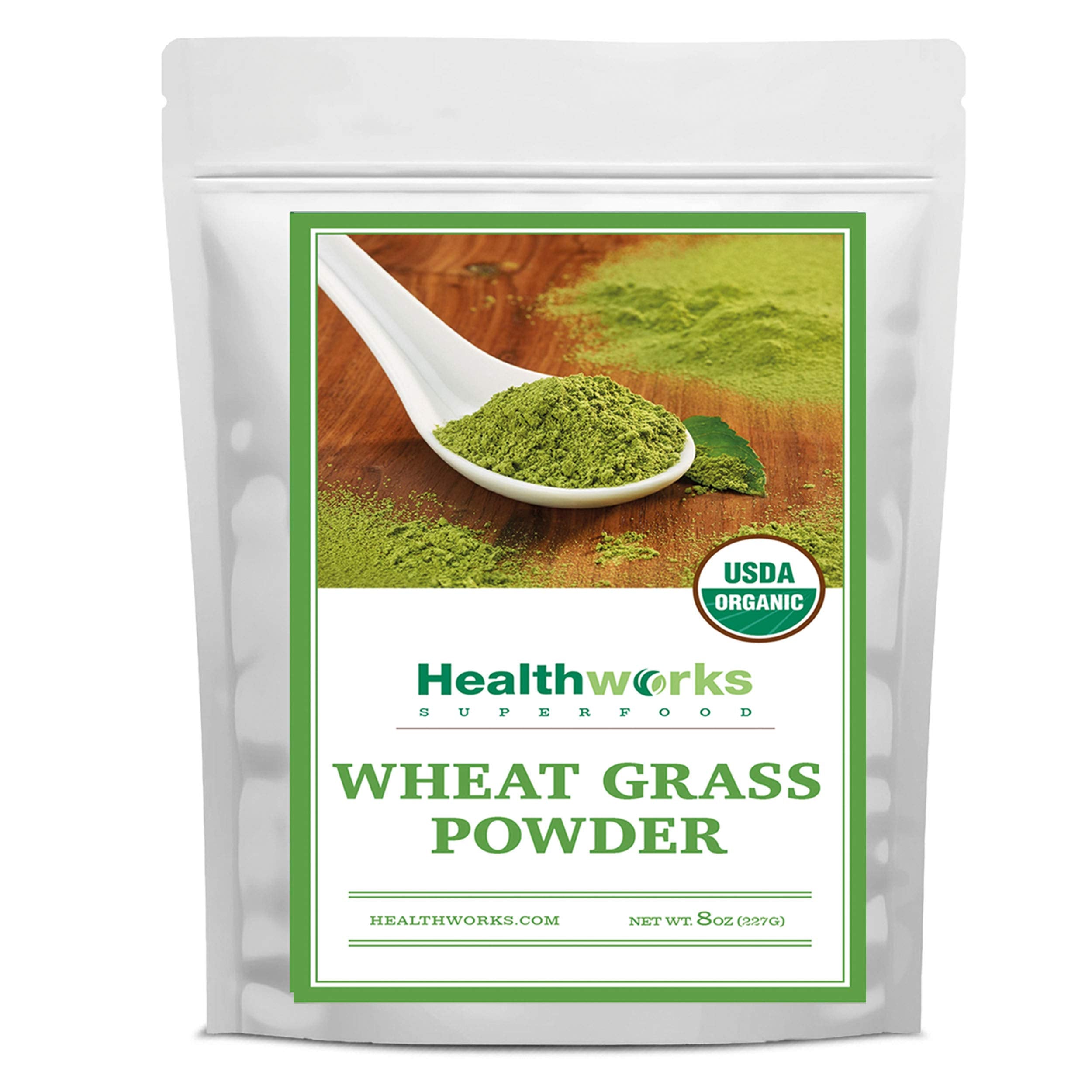 Healthworks organic wheatgrass powder benefits