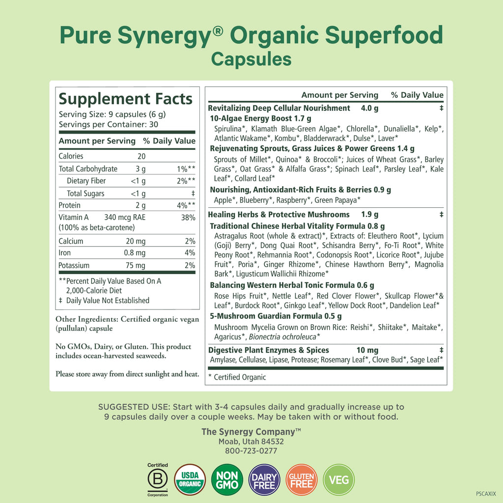 healthy aging benefits of spirulina