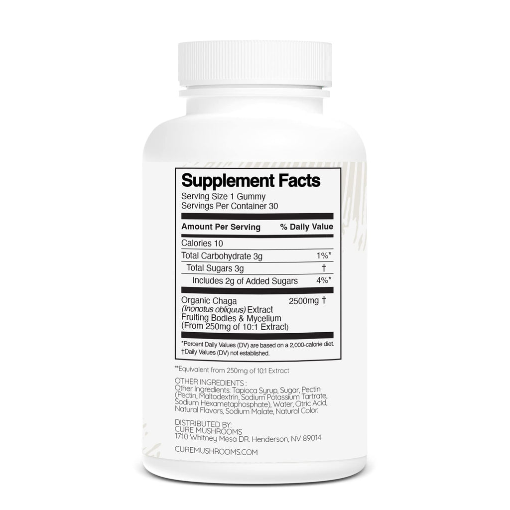healthy aging chaga gummies benefits