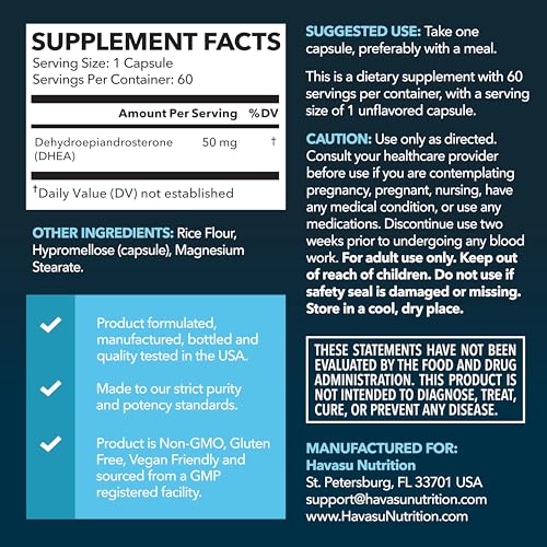 healthy aging DHEA supplement