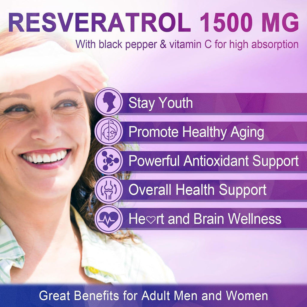 Healthy aging Resveratrol + NAD+ gummies