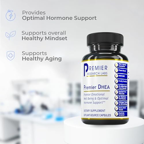 Healthy aging support with DHEA supplements