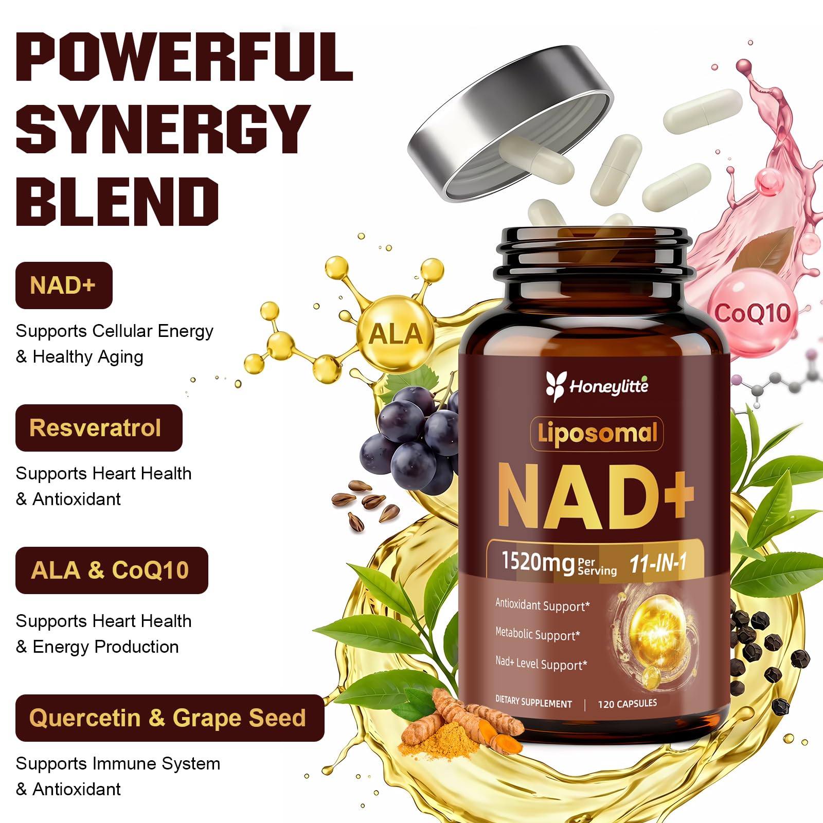 Healthy aging support with Resveratrol