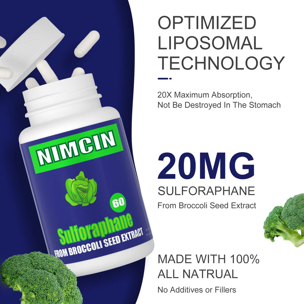 healthy aging support with sulforaphane