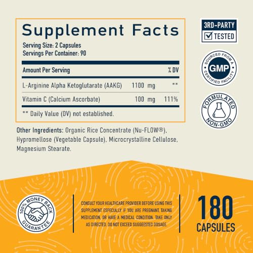 Healthy aging with AAKG formula