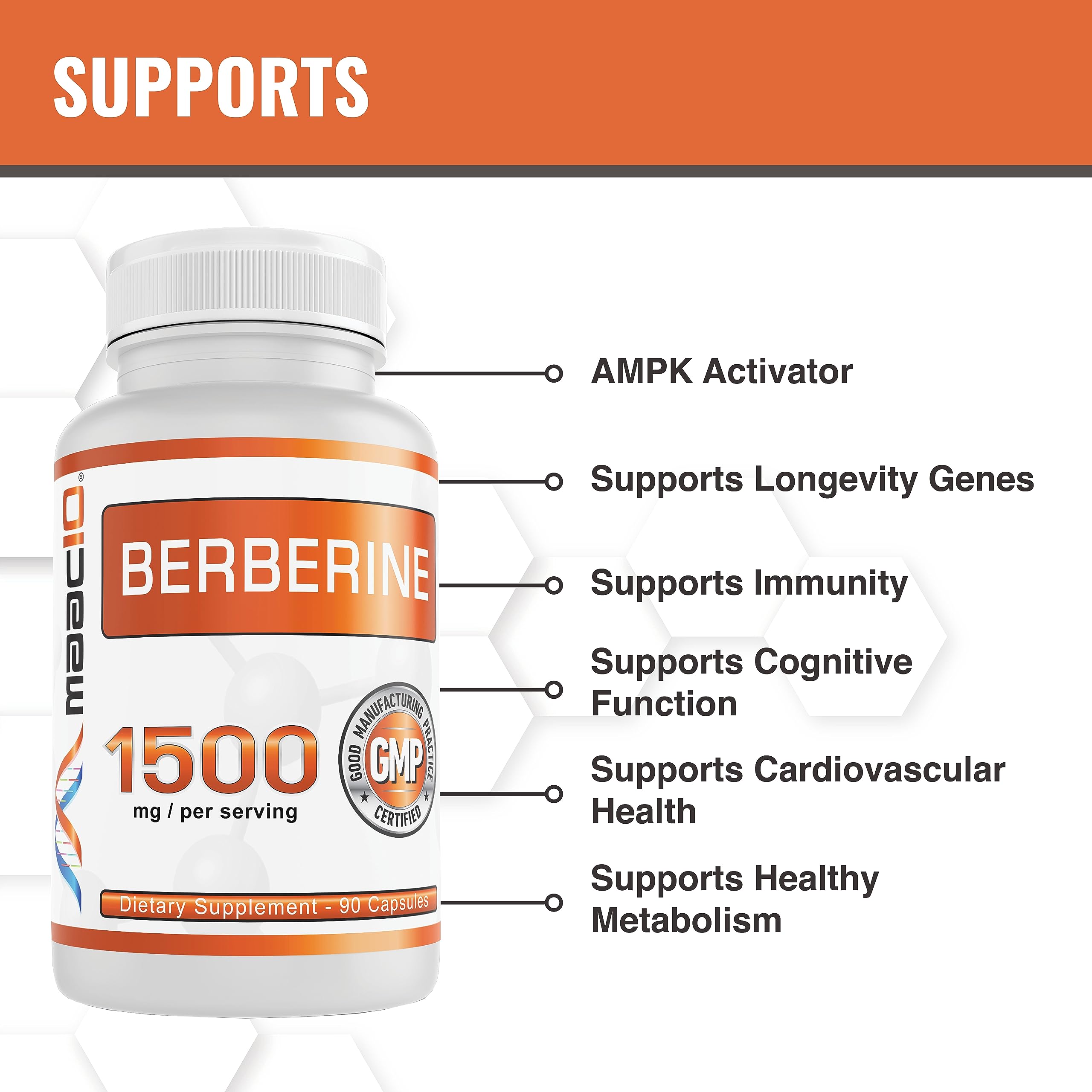Healthy aging with Berberine supplements