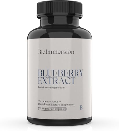 Healthy aging with blueberry extract