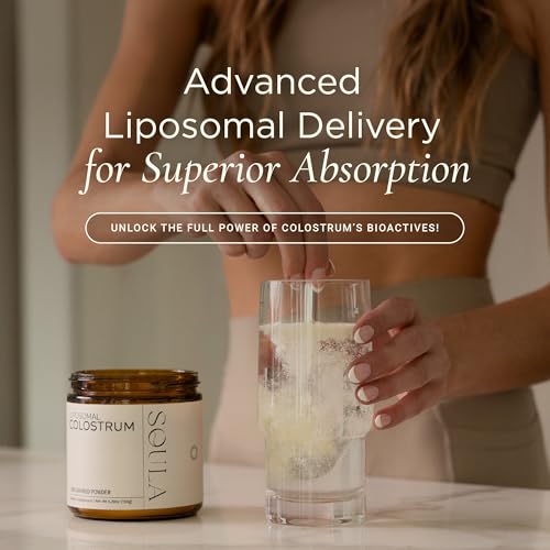 healthy aging with colostrum powder