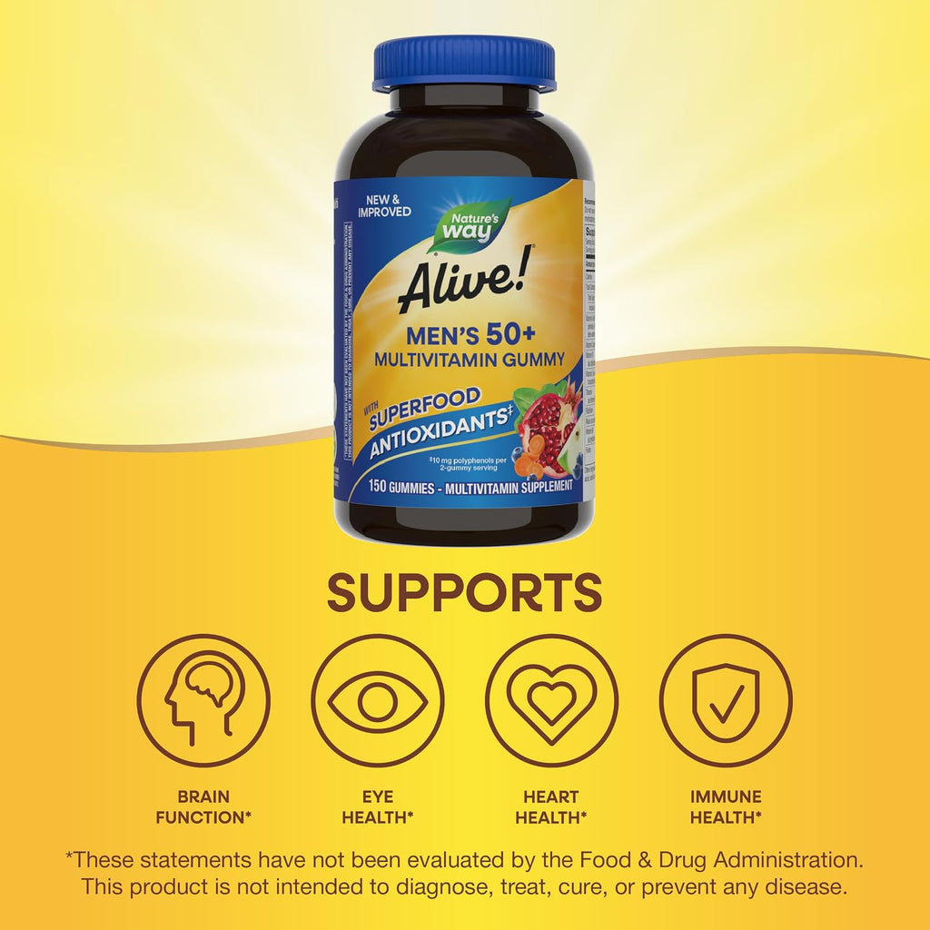 healthy aging with gummy vitamins