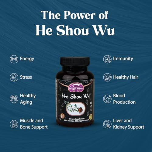 healthy aging with He Shou Wu capsules