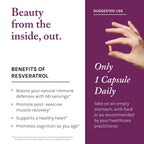 Healthy aging with Reserveage Beauty Resveratrol