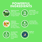 Healthy aloe vera drink for hydration