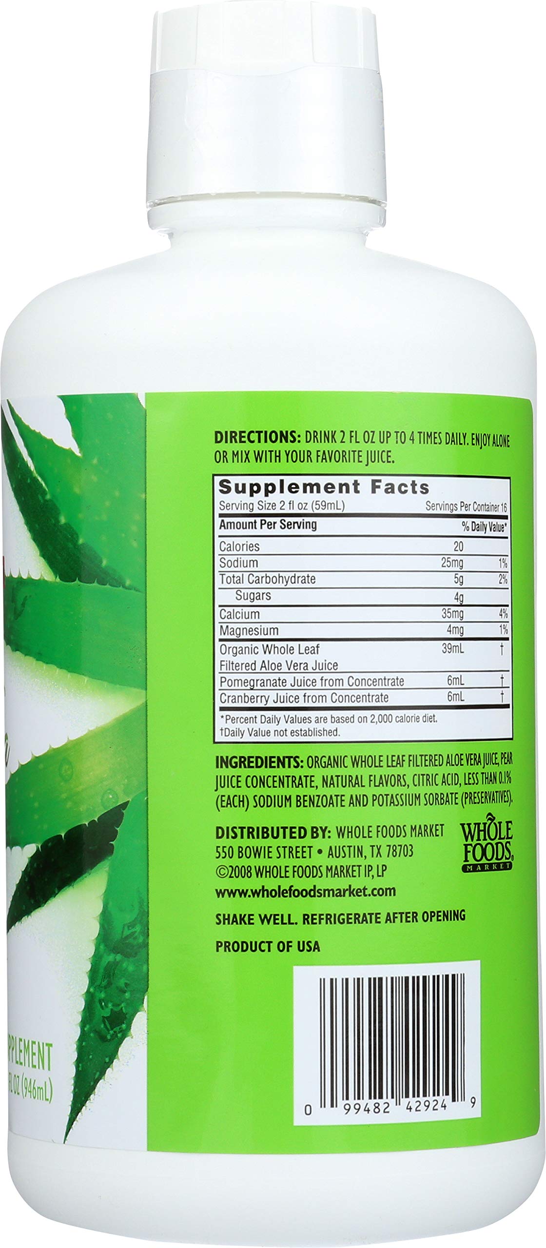 healthy aloe vera drink option